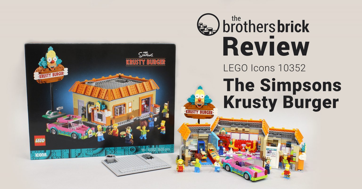 LEGO Icons 10352 The Simpsons Krusty Burger - Worth the price tag ...