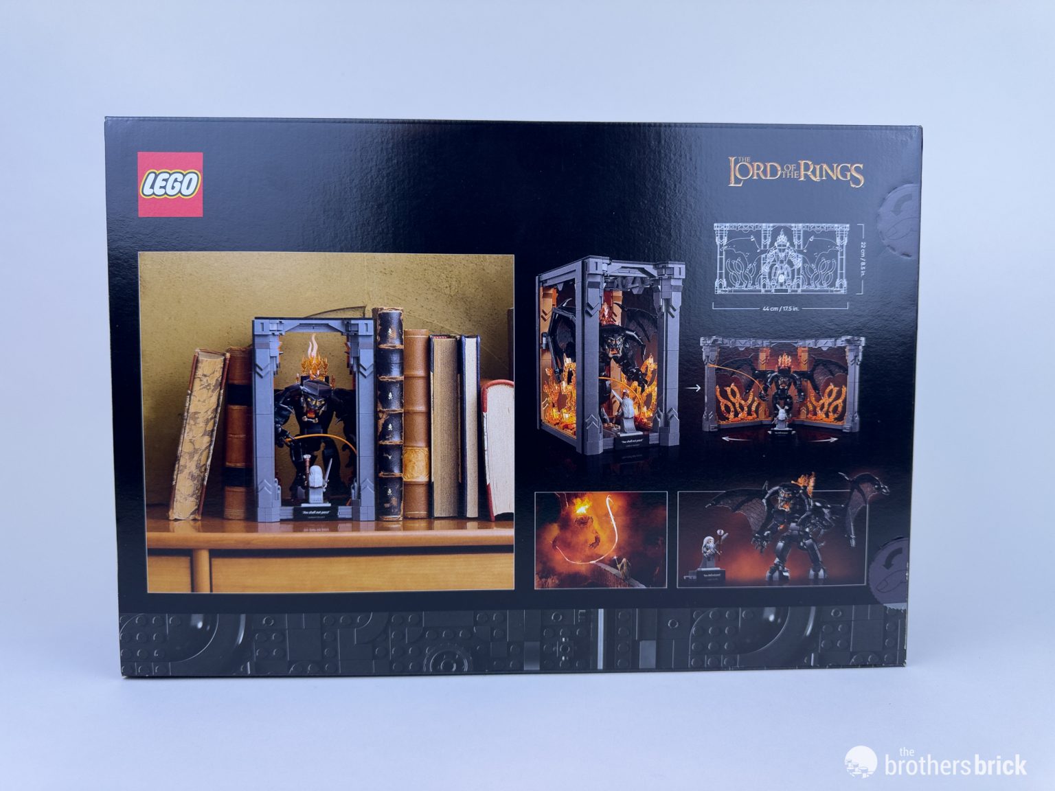 LEGO Icons 10367 The Lord of the Rings: Balrog Book Nook - Shall you ...