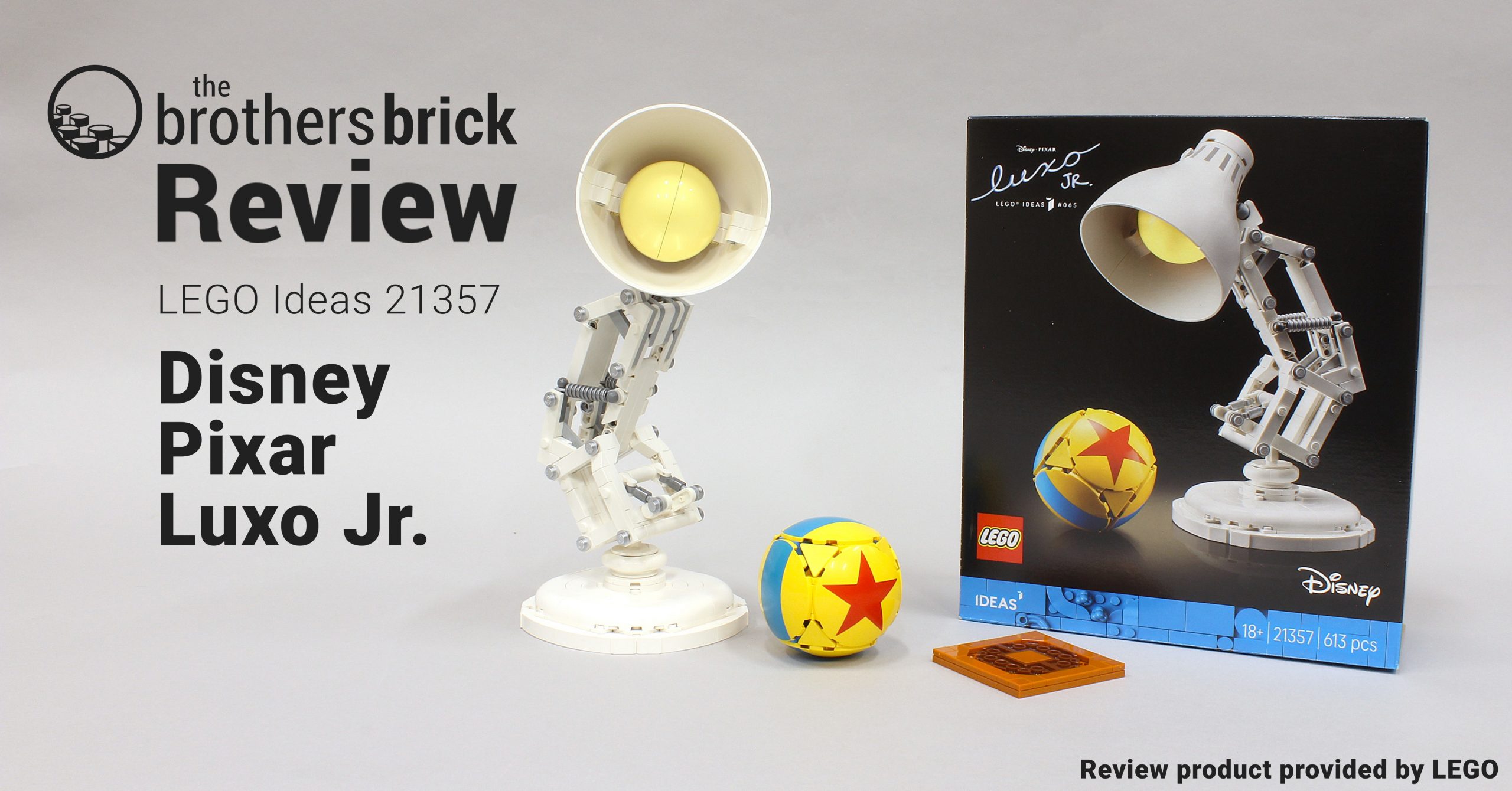 LEGO Ideas 21357 Disney Pixar Luxo Jr. - A fan favorite! [Review] - The ...