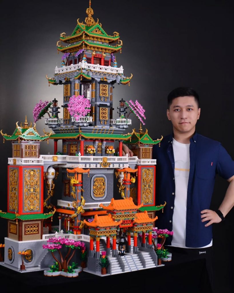 Geng Lei's LEGO pavilion is a majestic masterpiece - The Brothers Brick ...