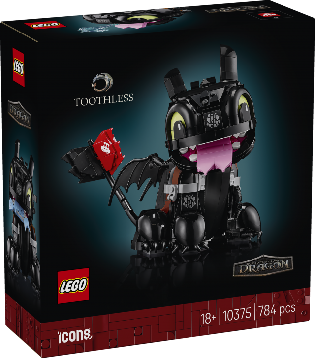 LEGO Icons How to Train Your Dragon: Toothless flies in July 1, 2025 ...
