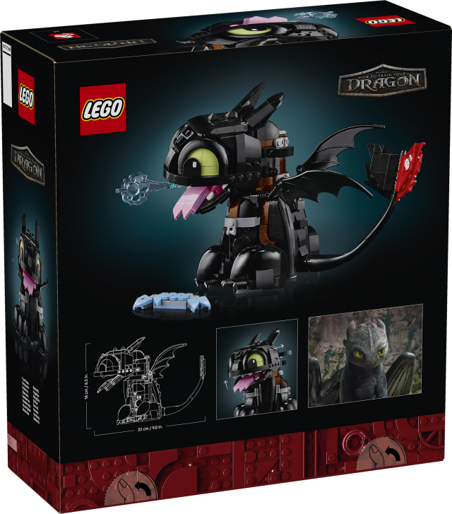 LEGO Icons How to Train Your Dragon: Toothless flies in July 1, 2025 ...