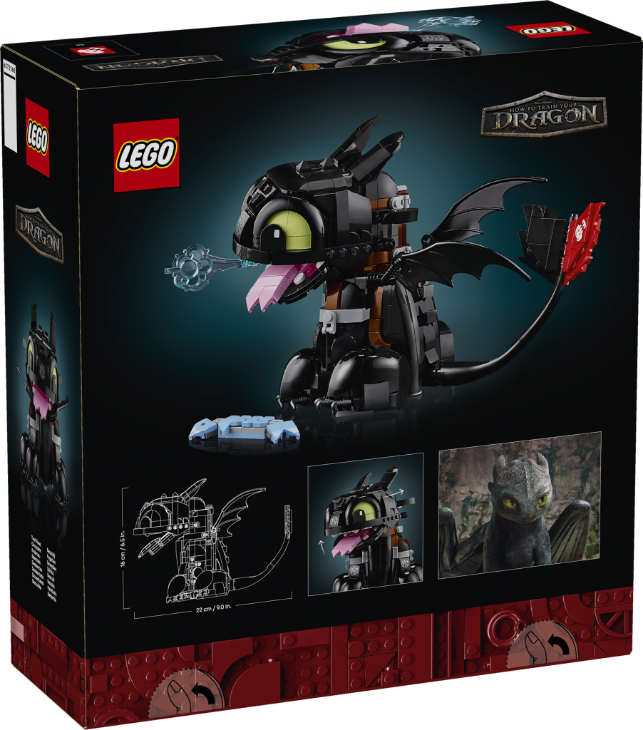 LEGO Icons How to Train Your Dragon: Toothless flies in July 1, 2025 ...