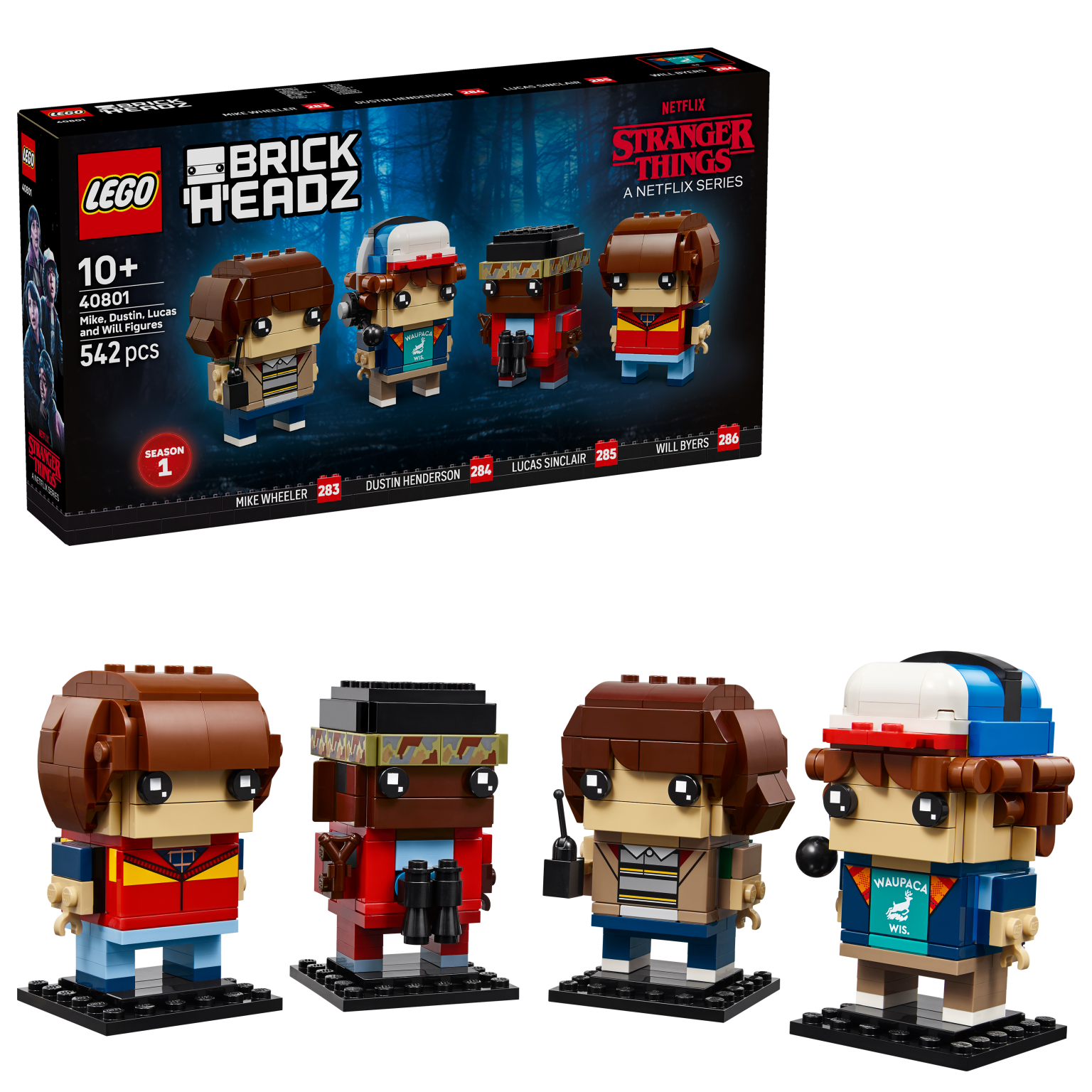 LEGO celebrates upcoming season 5 of Stranger Things with Brickheadz ...