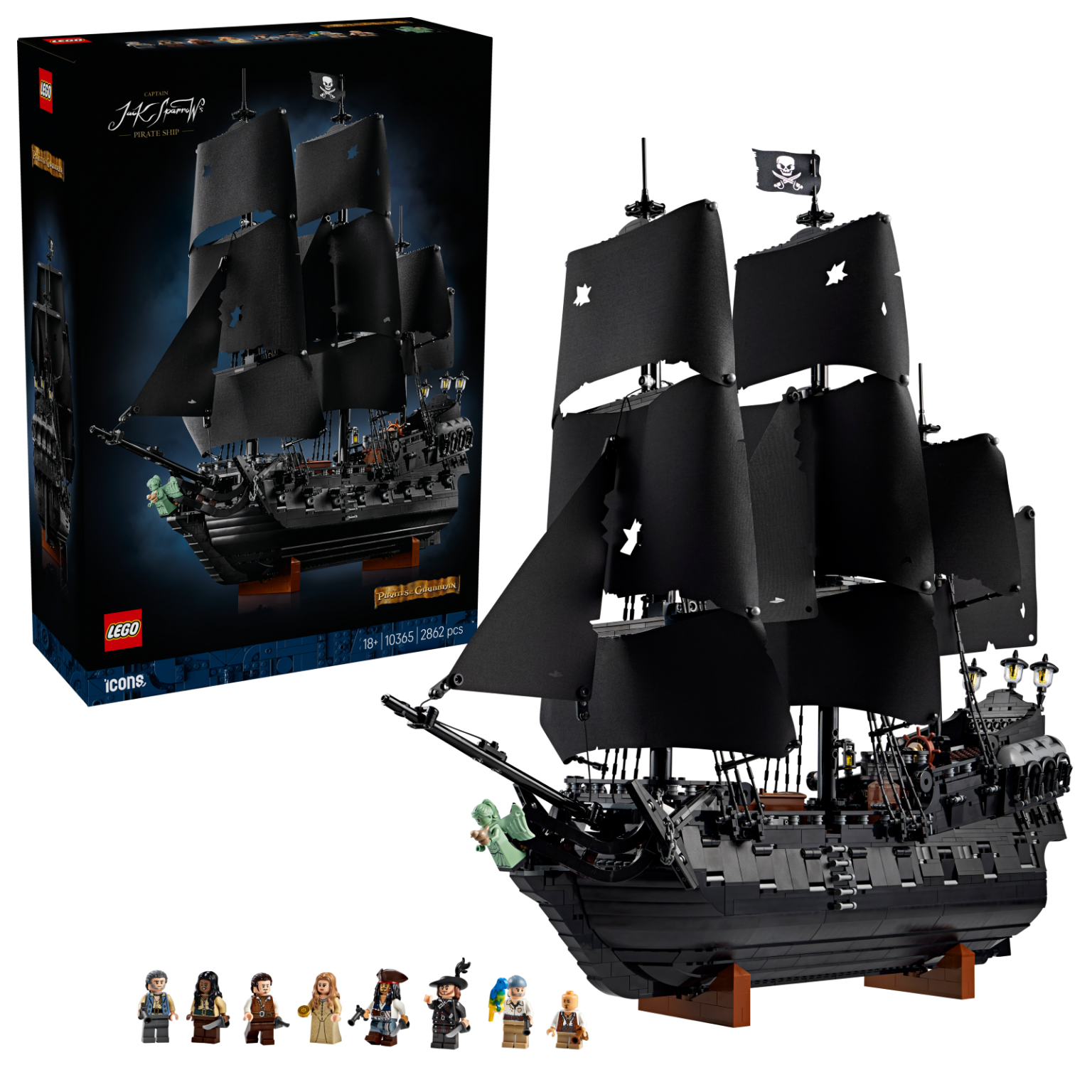 Set sail again for the Caribbean with LEGO Icons 10365 Captain Jack ...