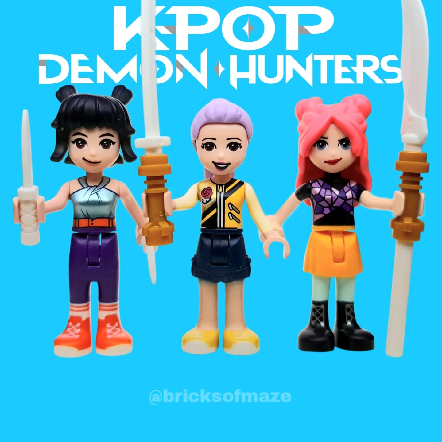 Minifig Monday: These golden K-Pop Demon Hunter LEGO creations are ...