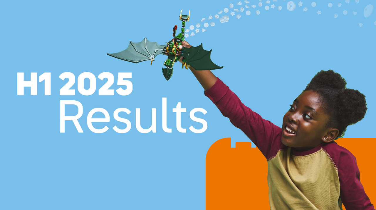 The LEGO Group shares earnings report for first half of 2025 - double ...