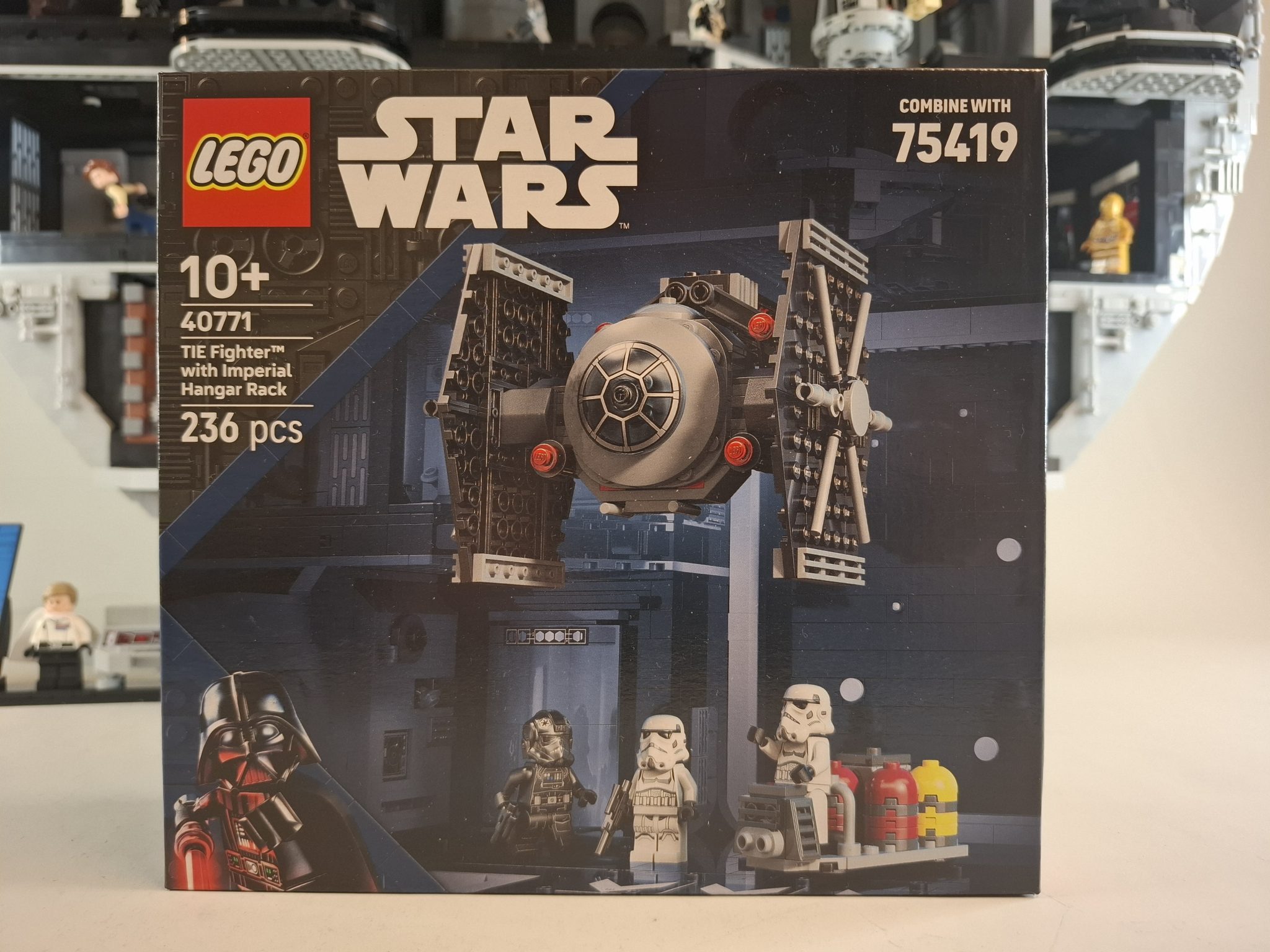 LEGO Death Star's Tie Fighter with Hanger Rack - how does the GWP ...