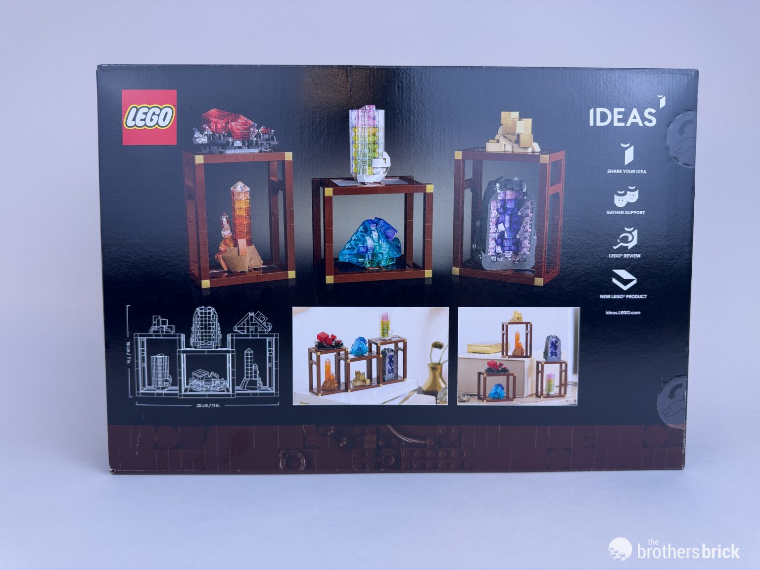 LEGO Ideas 21362 Mineral Collection: Crystals from bricks [Review ...