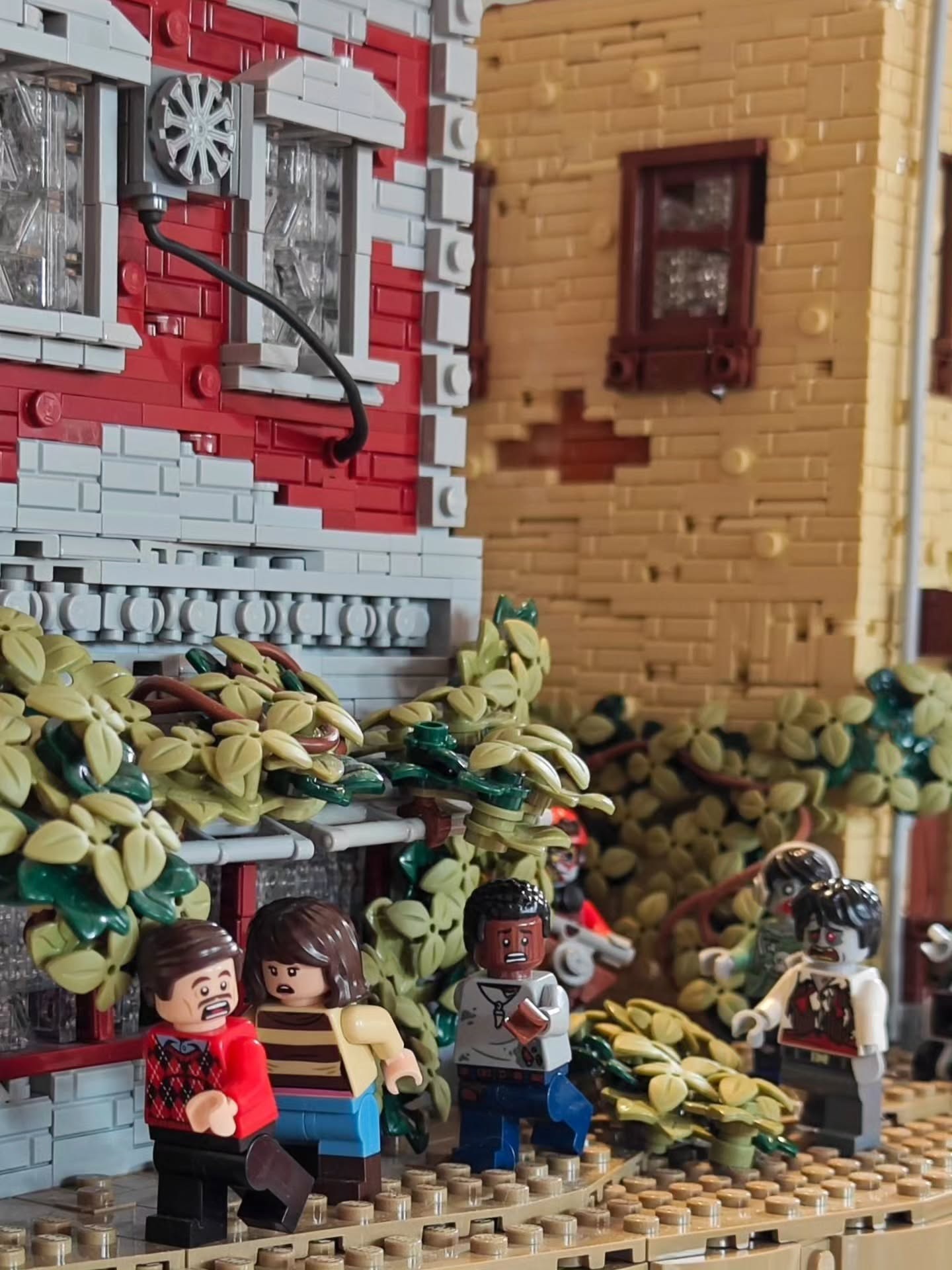 The blocking dead usher in the zombie apocalypse in LEGO - The Brothers ...