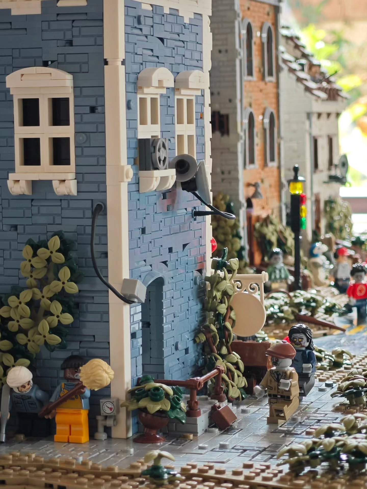 The blocking dead usher in the zombie apocalypse in LEGO - The Brothers ...