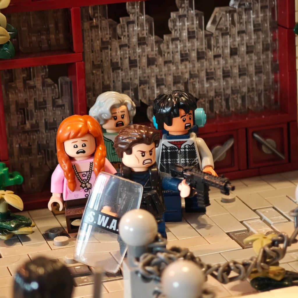The blocking dead usher in the zombie apocalypse in LEGO - The Brothers ...