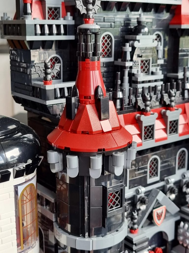 LEGO goth queen reimagines Beauty and the Beast Castle as a vampire ...