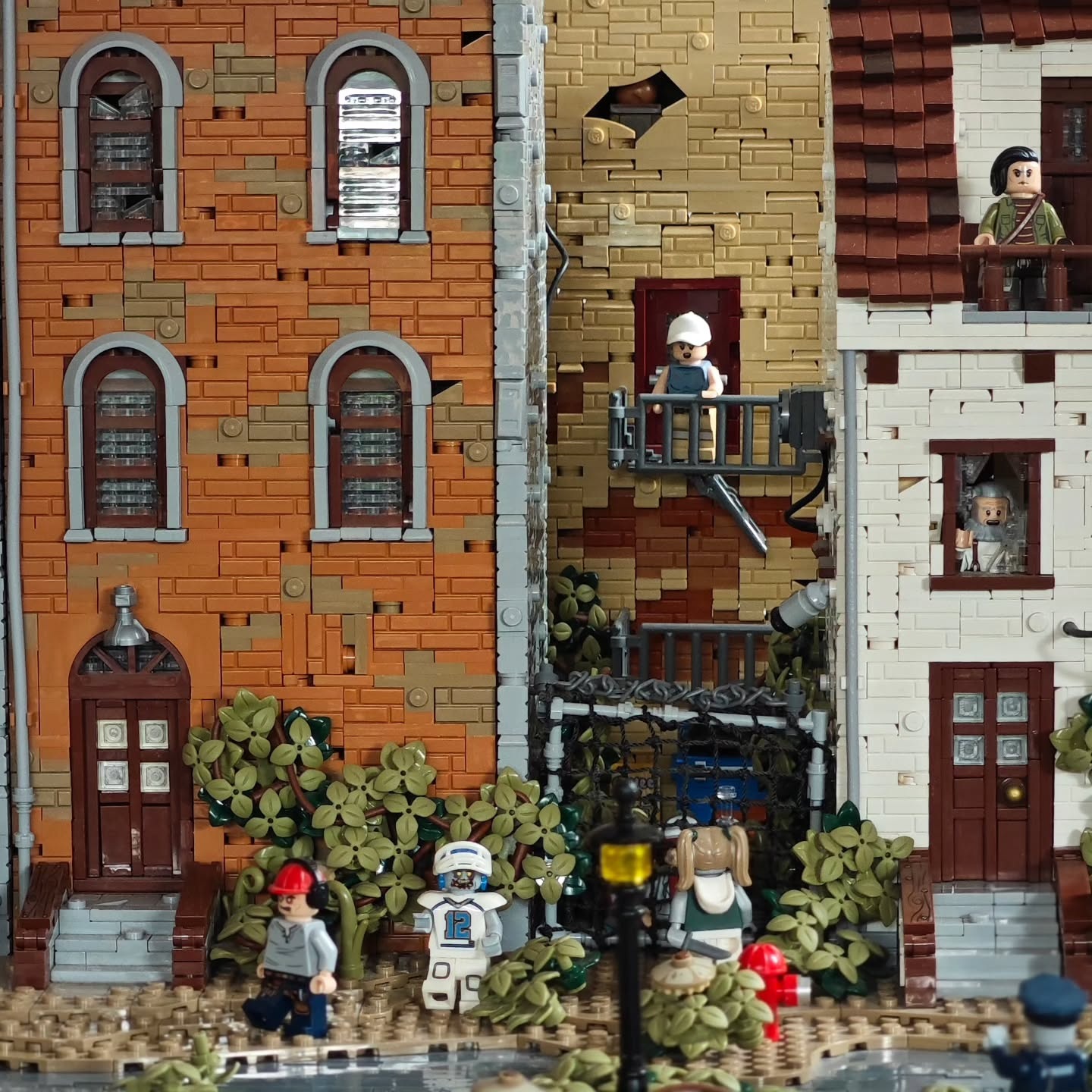 The blocking dead usher in the zombie apocalypse in LEGO - The Brothers ...