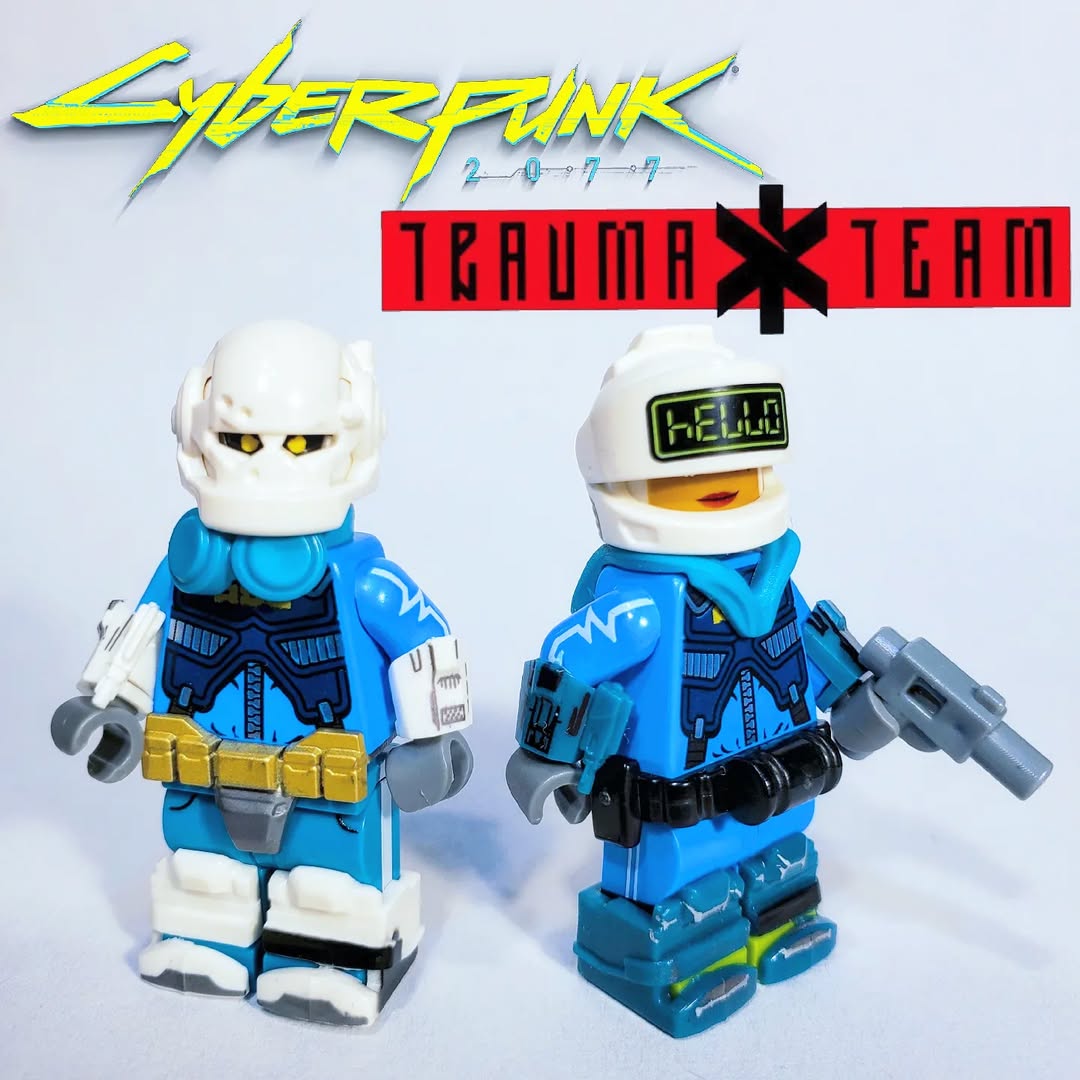 Wake up samurai, these Cyberpunk minifigures have the coolest upgrades ...