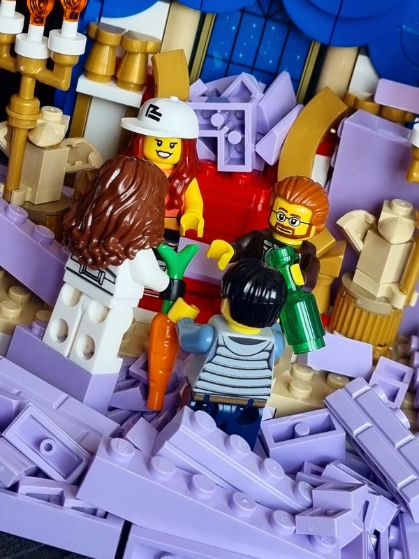 LEGO goth queen reimagines Beauty and the Beast Castle as a vampire ...