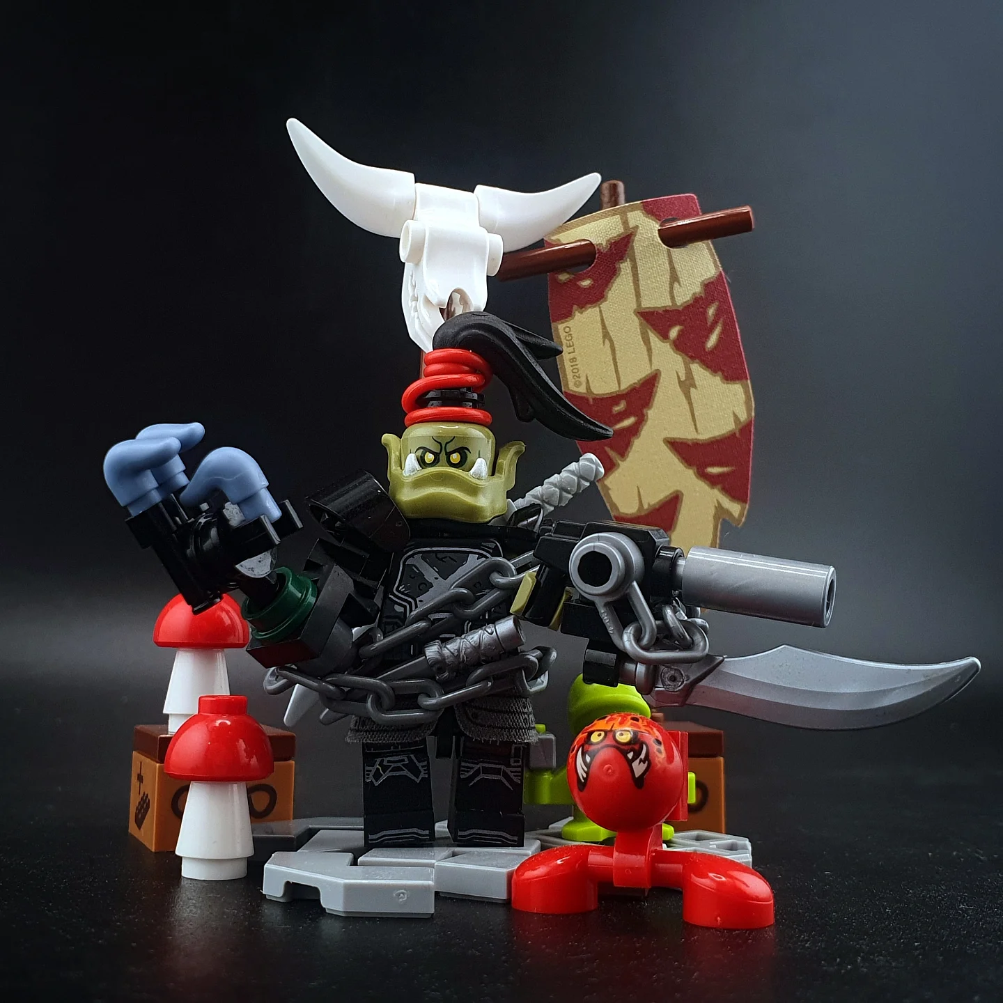 Looks like meat's back on the menu: 19 custom LEGO orcs [Minifig Monday ...