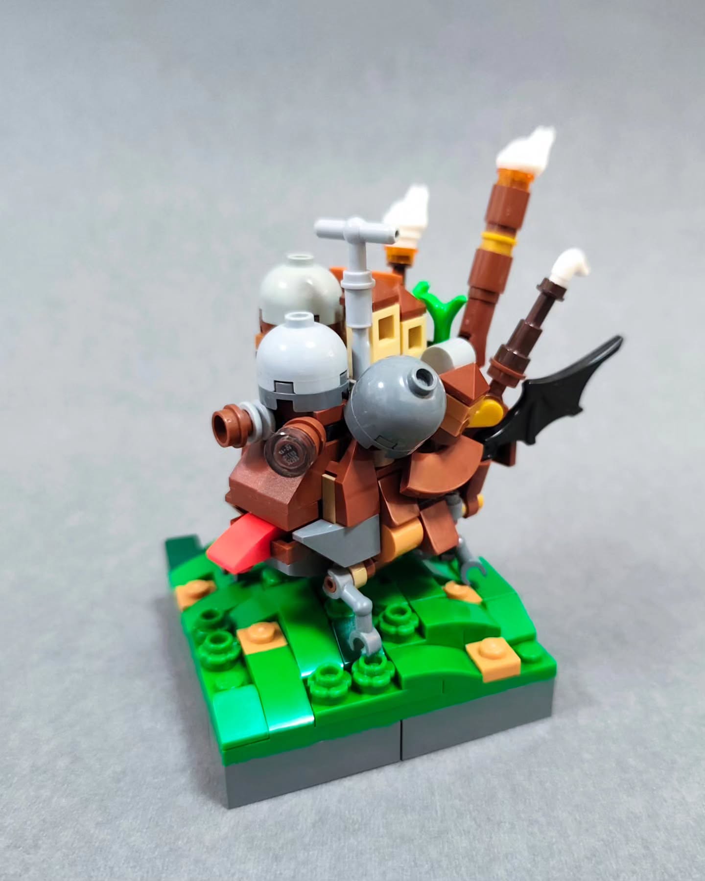Mesmerizing miniature Miyazaki models in LEGO - The Brothers Brick ...
