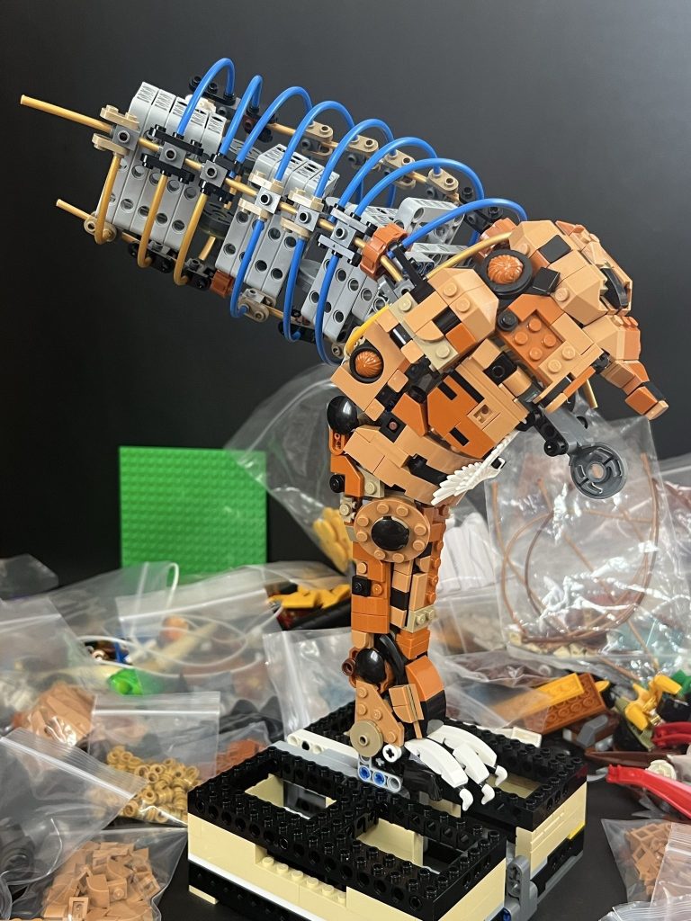 How did the jaguar get its spots? For this incredible LEGO model, from ...