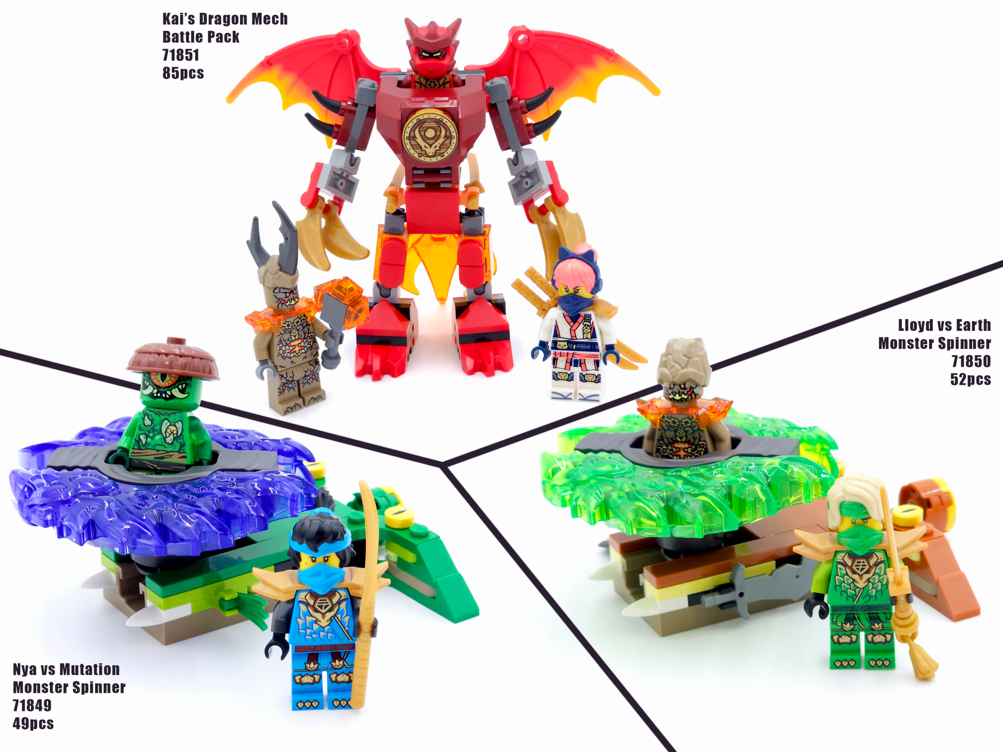 We go full ninja with LEGO's 2026 January wave of Ninjago playsets ...