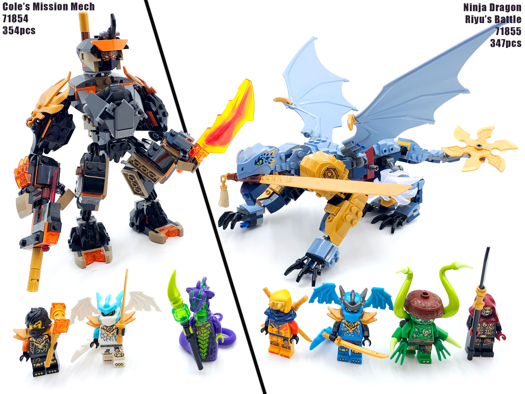We go full ninja with LEGO's 2026 January wave of Ninjago playsets ...