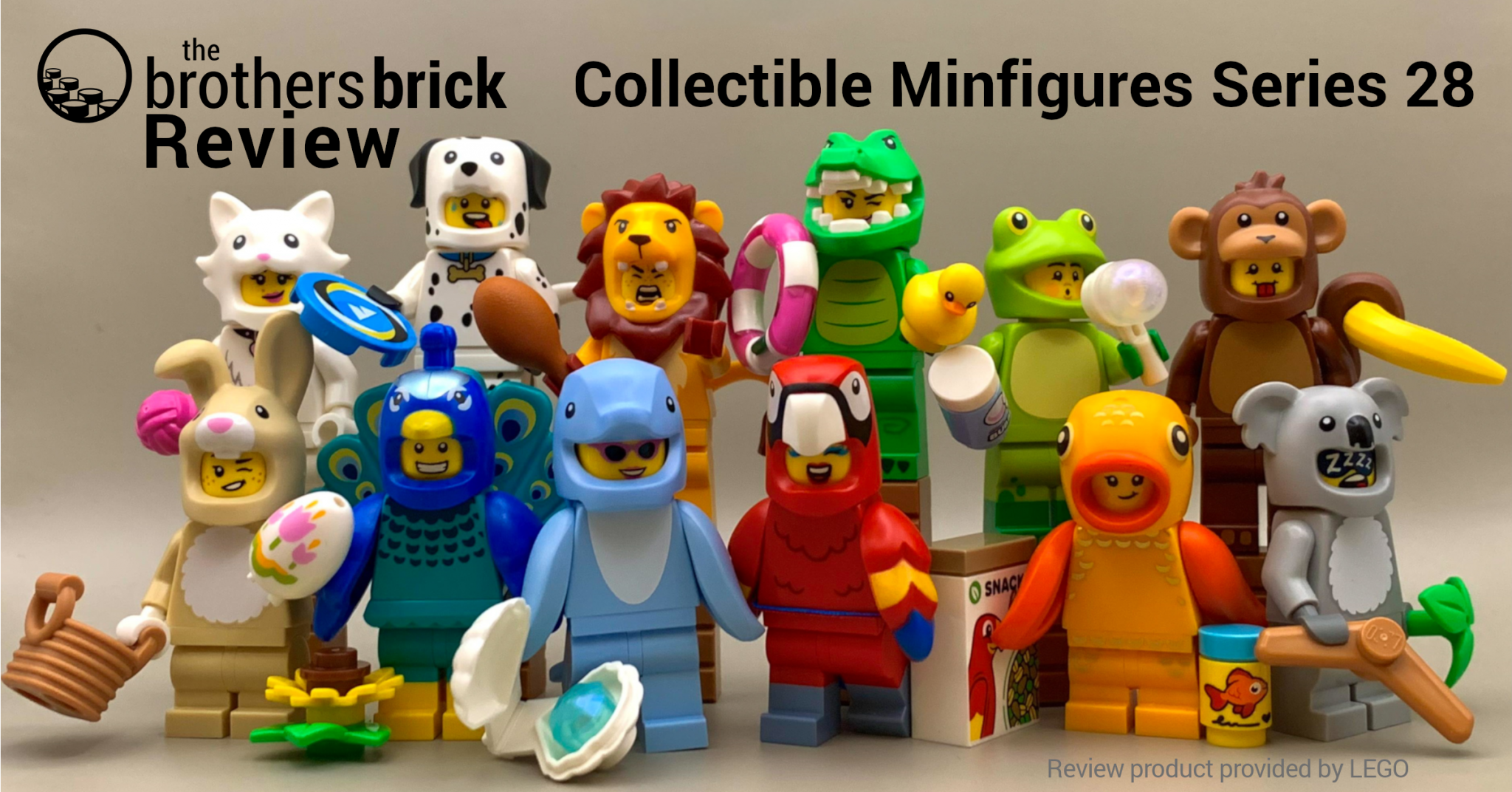 LEGO Collectible Minifigures Series 28 Review: We built a zoo [Review ...