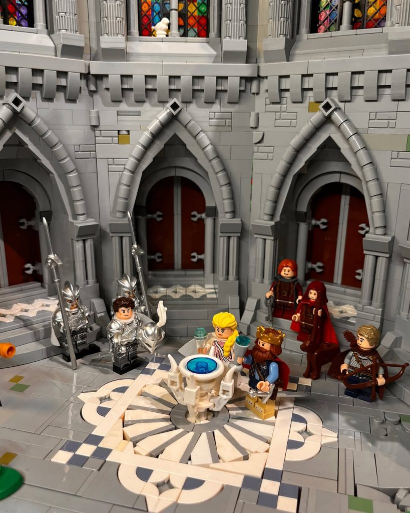 This king's coronation is a crowning achievement in LEGO castle ...