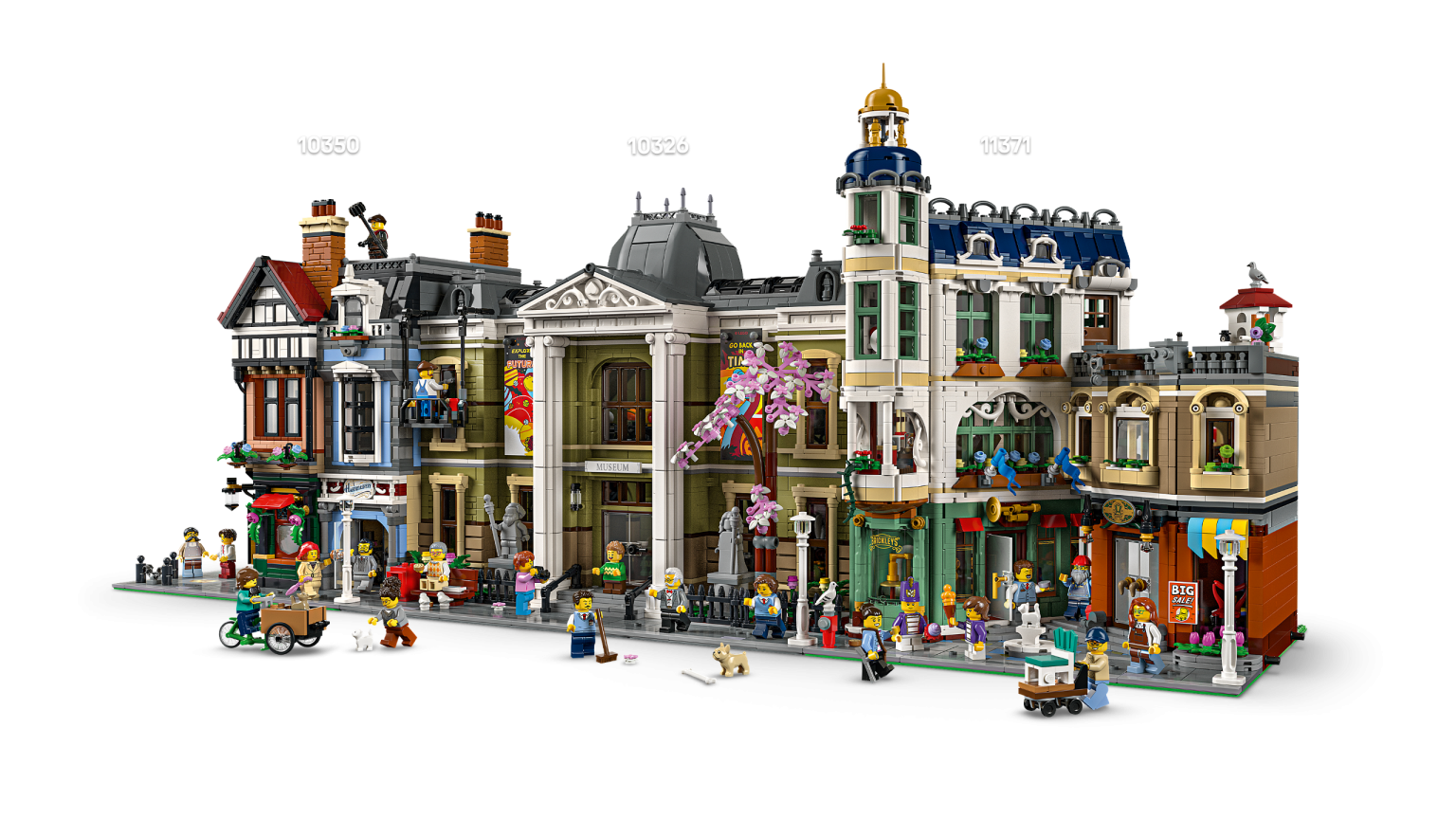 Shop 'til you drop at LEGO's newest modular: 11371 Shopping Street ...