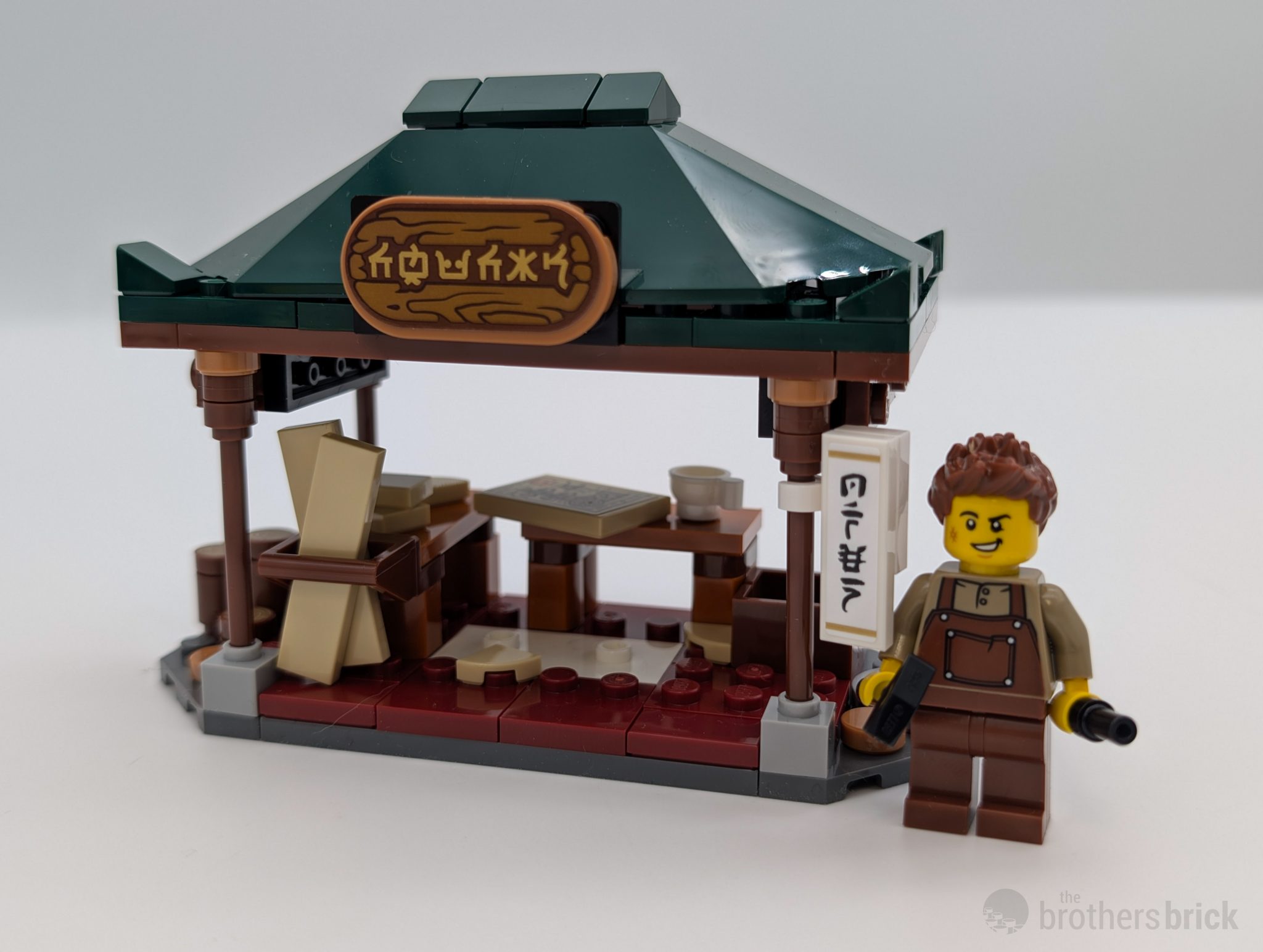 LEGO Ninjago 71861 The Old Town 15th Anniversary: black frogs, stickers ...