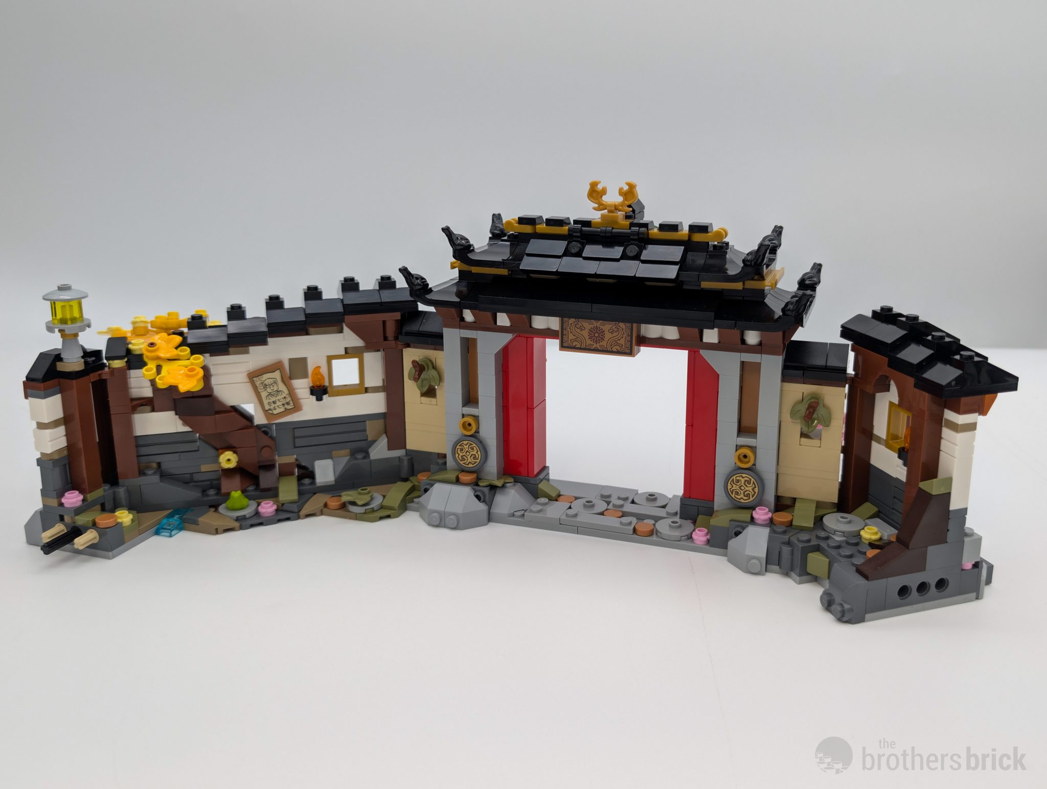LEGO Ninjago 71861 The Old Town 15th Anniversary: black frogs, stickers ...