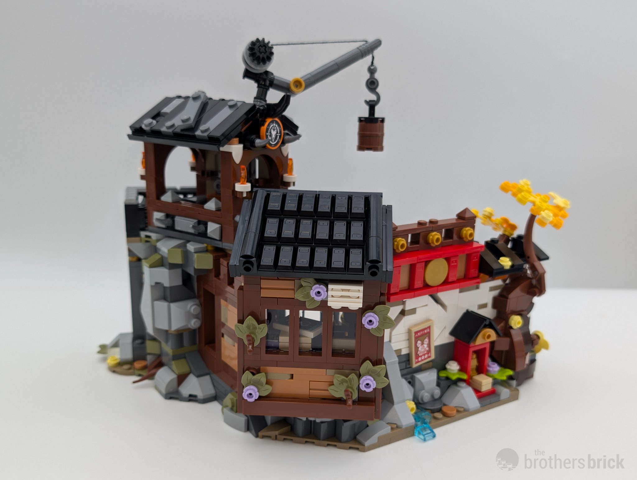 LEGO Ninjago 71861 The Old Town 15th Anniversary: black frogs, stickers ...