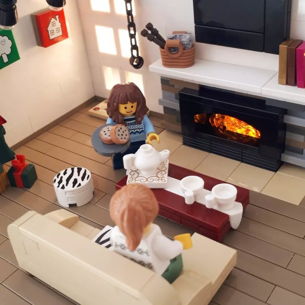 Creating cozy Christmas memories in LEGO - The Brothers Brick | The ...