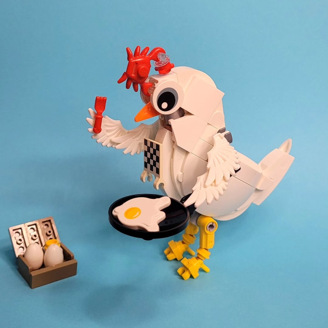 NovHENber hatched a new challenge, now let's count the LEGO chickens ...