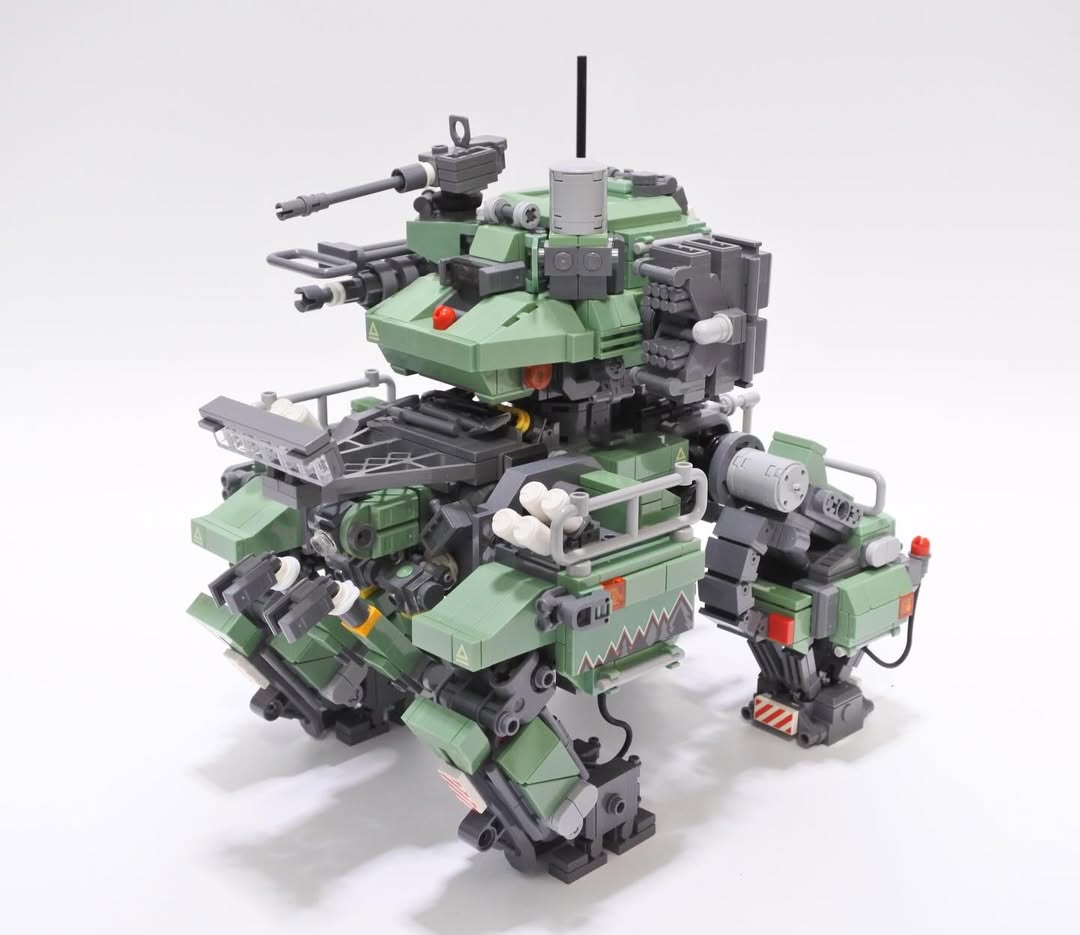 Lumbering LEGO Sentinel mech is ready for action - The Brothers Brick ...