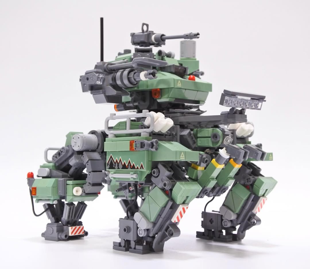 Lumbering LEGO Sentinel mech is ready for action - The Brothers Brick ...