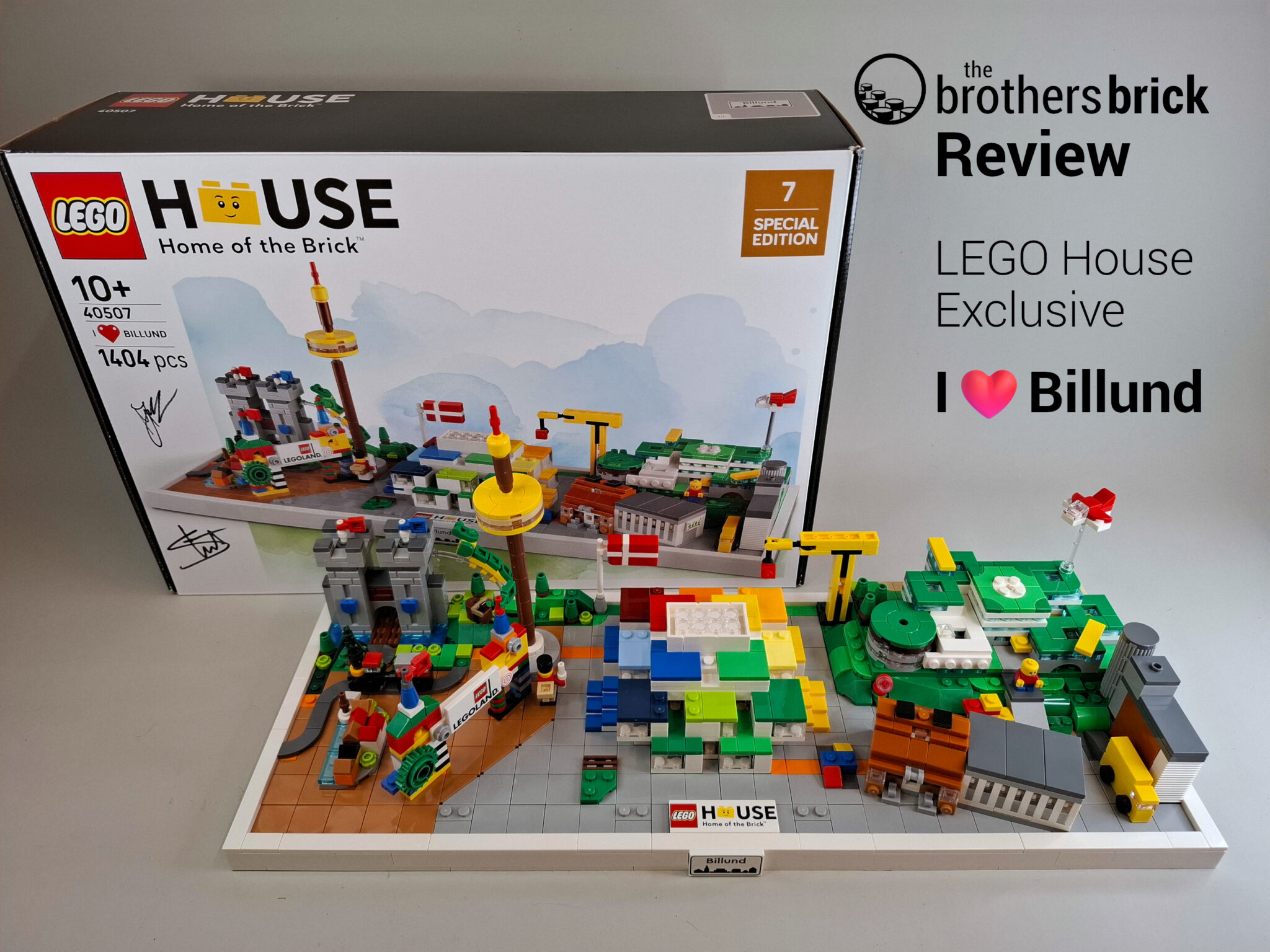 LEGO House Exclusive 40507 I ♥ Billund – The perfect souvenir from the ...