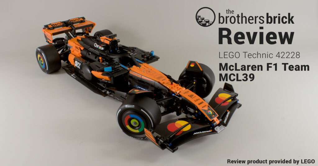 LEGO Technic 42228 McLaren F1 Team MCL39: winning streak or F1 fatigue ...