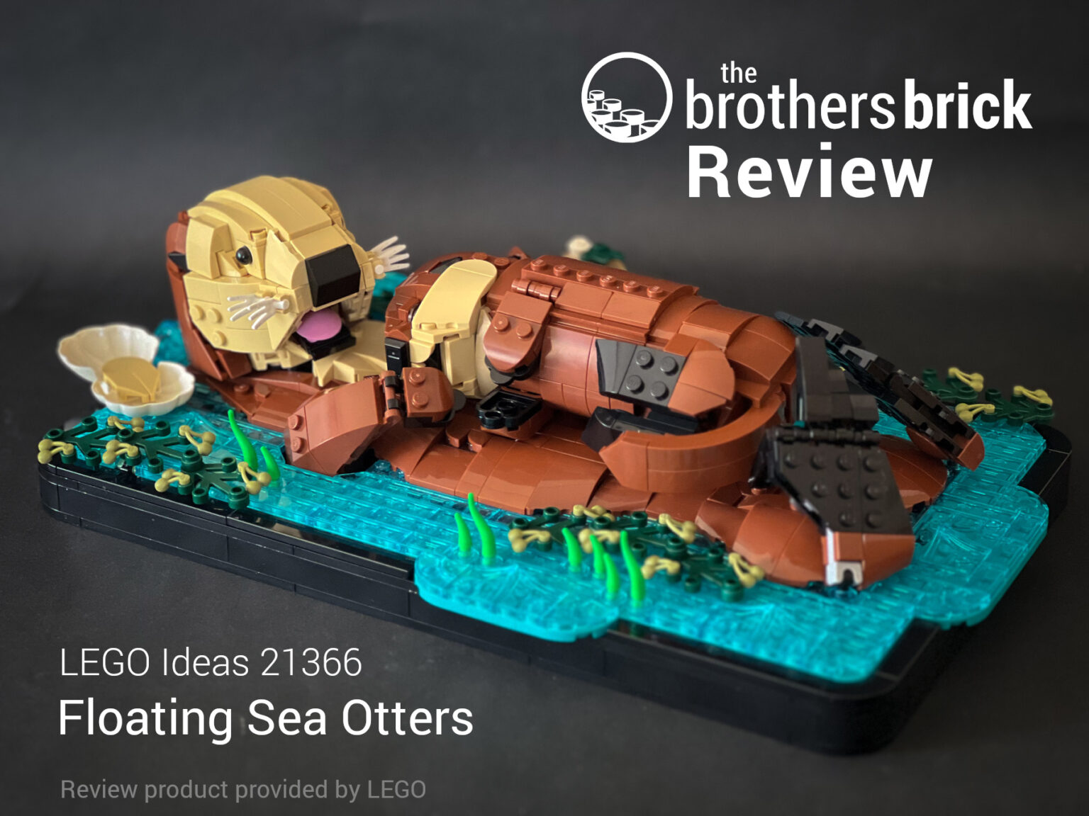 LEGO Ideas 21366 Floating Sea Otters - Otterly adorable [Review] - The ...