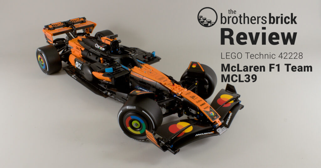 LEGO Technic 42228 McLaren F1 Team MCL39: winning streak or F1 fatigue ...