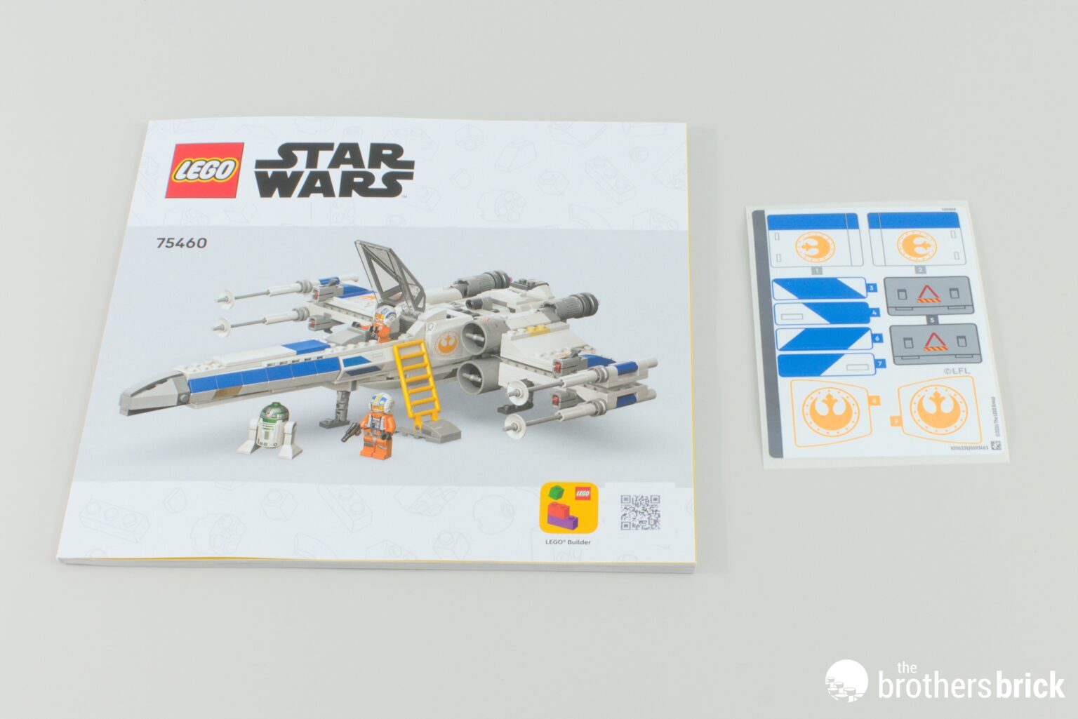 LEGO Star Wars 75460 New Republic X-Wing Starfighter: Blue Leader, is ...