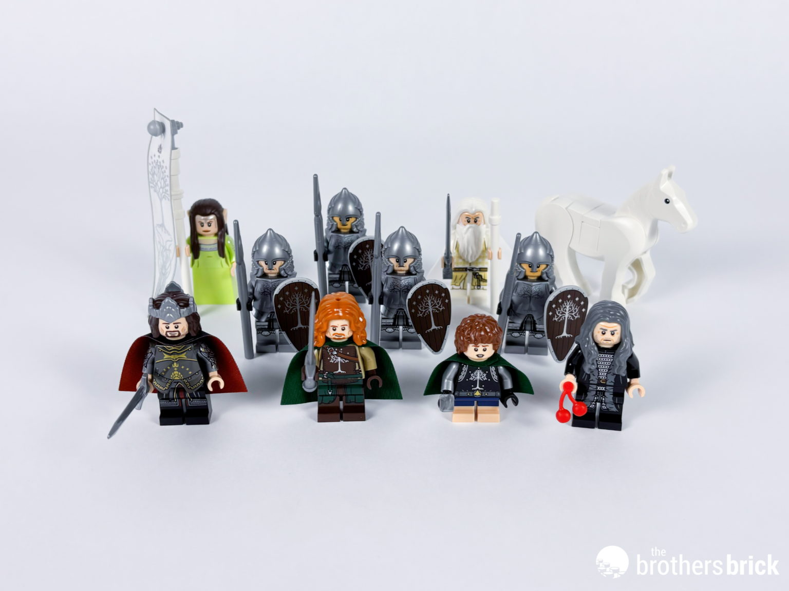 LEGO Lord of the Rings 11377 Minas Tirith (Part 2: The minifigures and ...