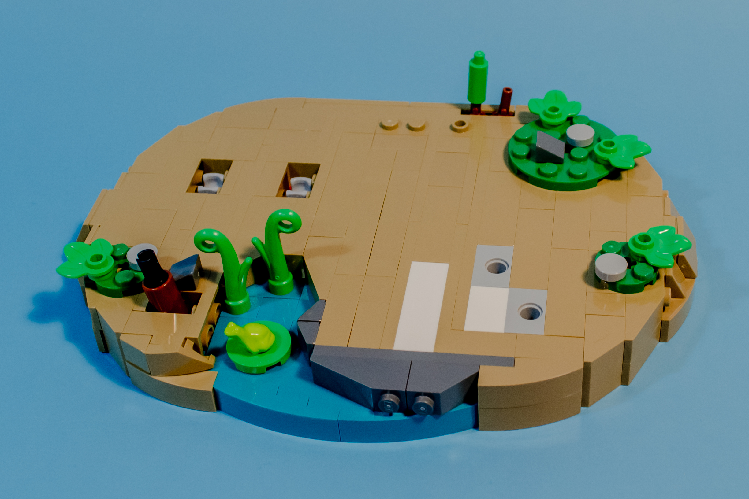 LEGO 72423: Shrek, Donkey & Puss In Boots - Does it have layers ...
